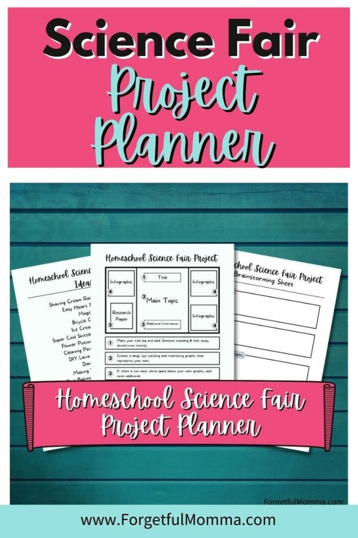 Step-by-Step Science Fair Project Planner for Homeschoolers