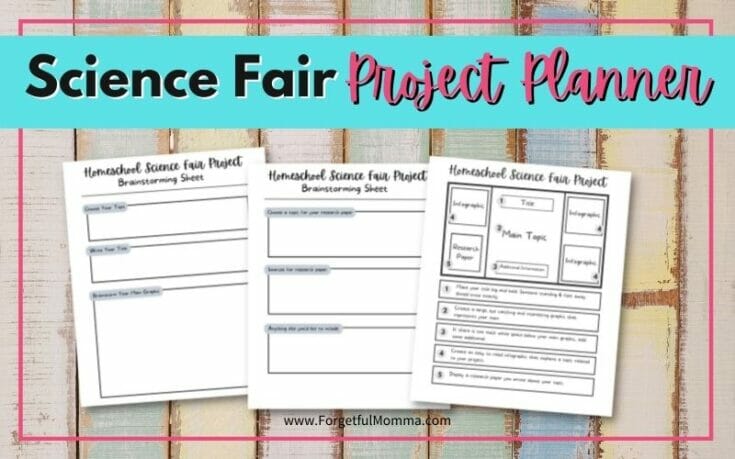Step-by-Step Science Fair Project Planner for Homeschoolers
